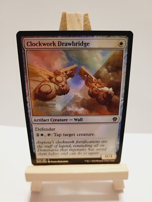 FOIL Clockwork Drawbridge Magic the Gathering Dominaria United Near ...