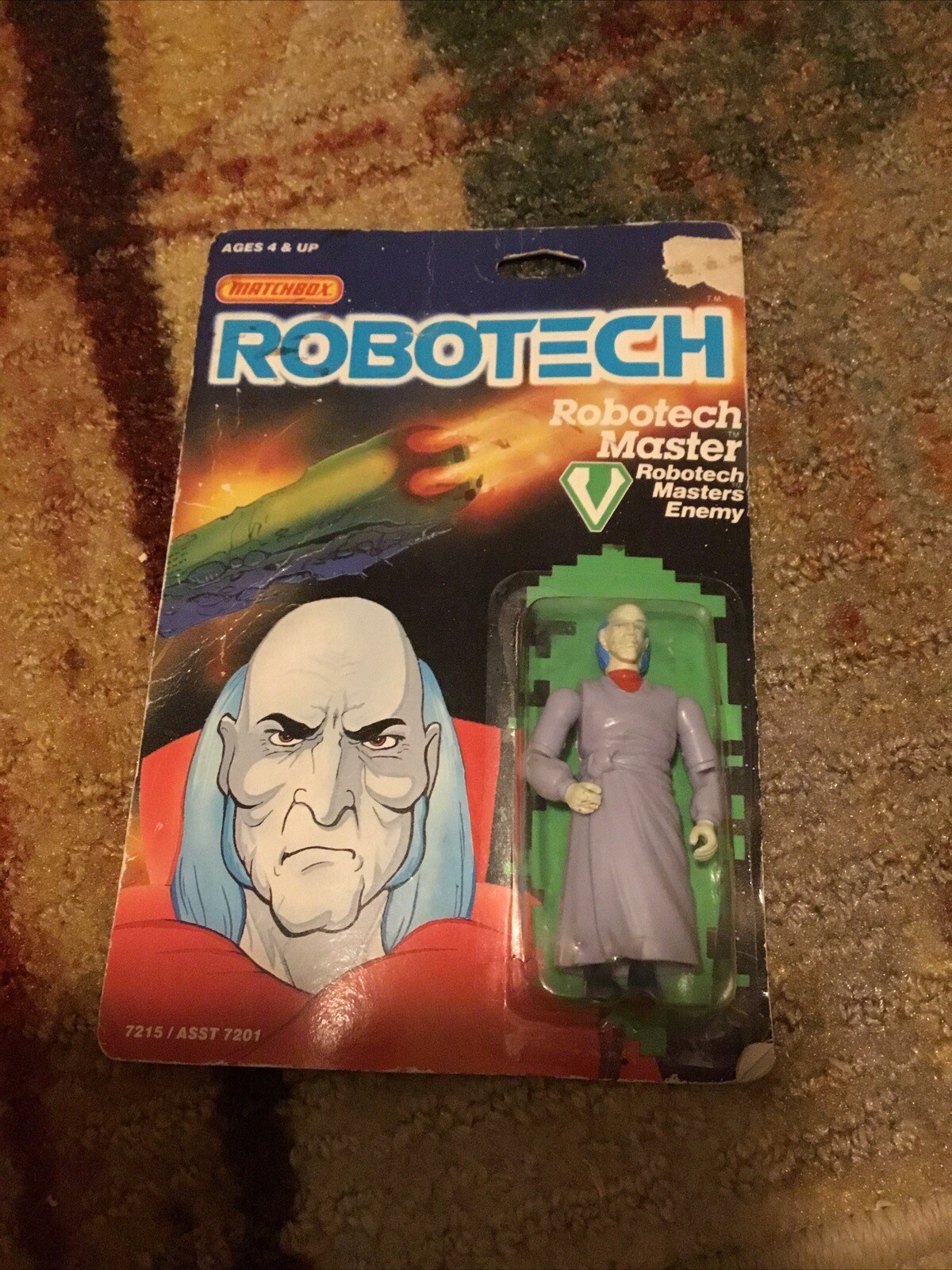 1985 Matchbox Robotech Master Zentraedi Enemy 4" Sealed Action Figure ...