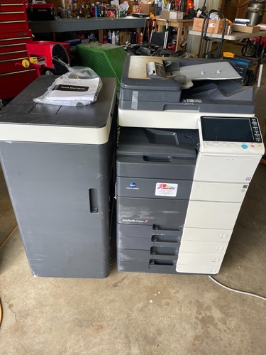 2011 Konica Minolta Bizhub C554e Laser Color Printer Scan Copier Duplex ...
