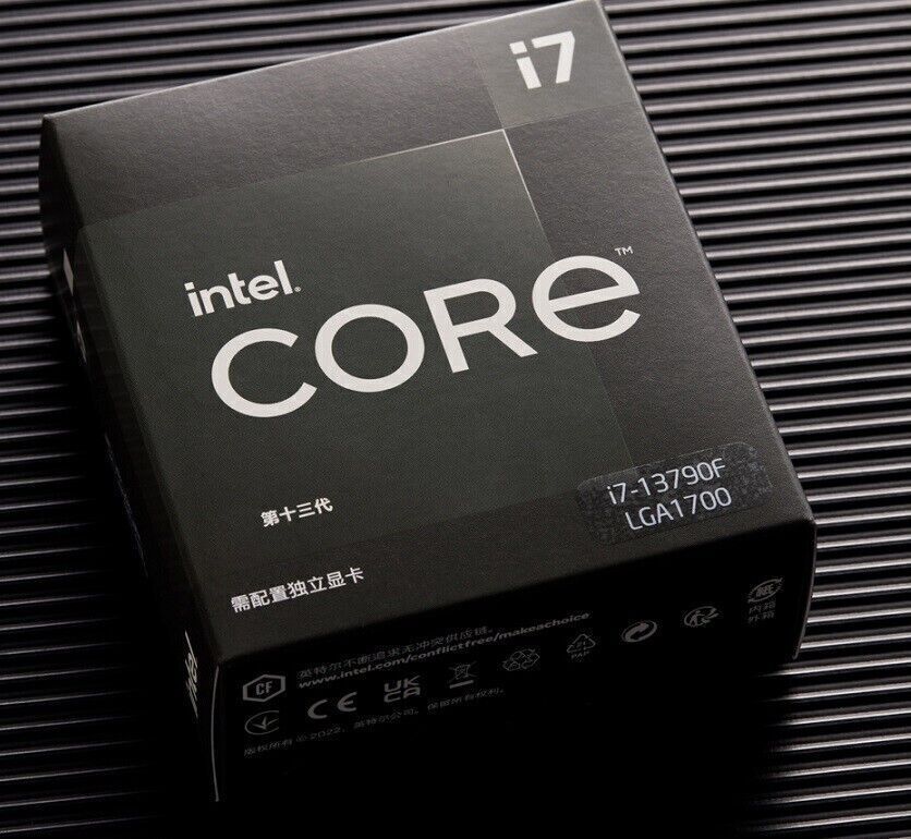 Intel Core I7-13790F 2.1GHz~5.2GHz（8P+8E）16 Core 24Threads LGA1700 CPU ...