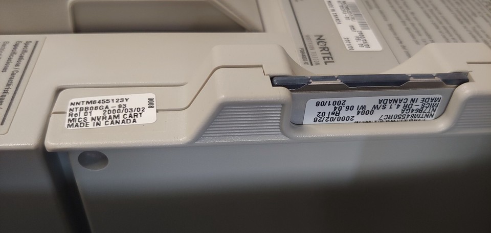Nortel Norstar Modular ICS NT7B53FA-93 Phone System w/ NT7B75GA-93 ...