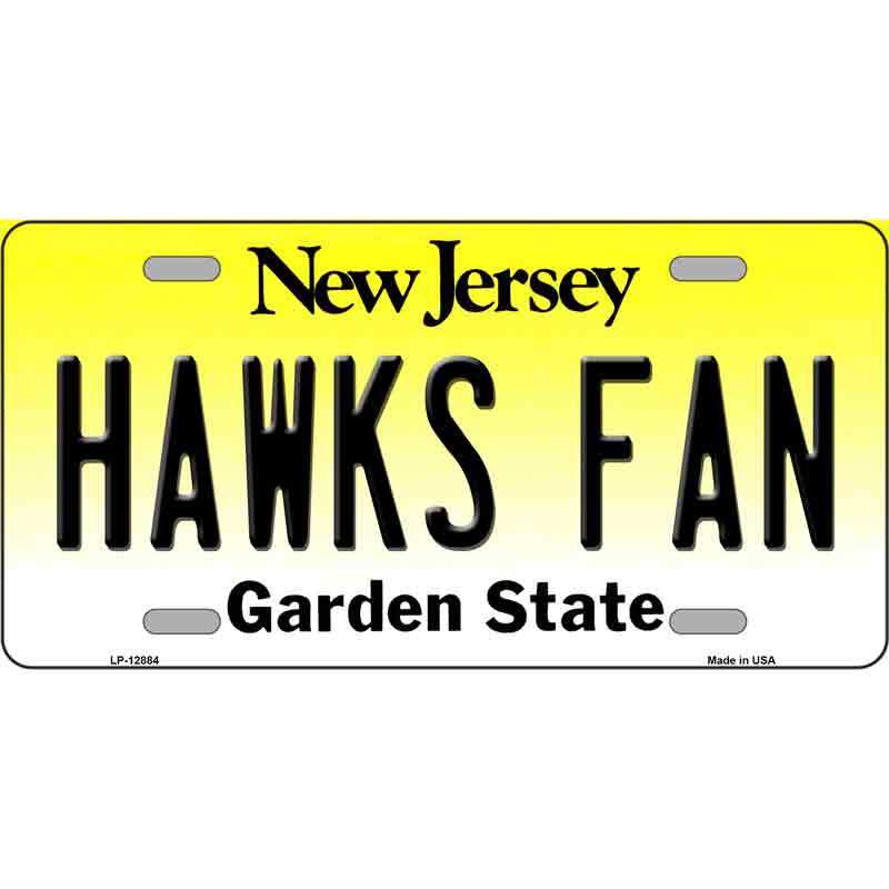 Hawks Fan Novelty Metal License Plate Tag LP-12884 | eBay