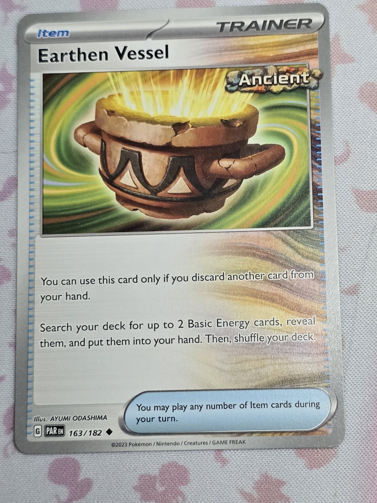 Pokémon TCG Earthen Vessel Paradox Rift 163/182 Regular Uncommon | eBay