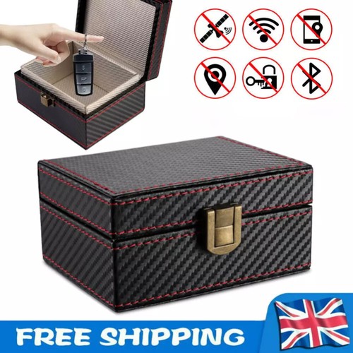 Large Faraday Box with 2 Blocker Pouch , Car Key Signal Blocker Box ...