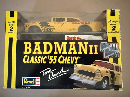 Revell Tom Daniel BADMAN 1955 Chevy Diecast model kit Vintage Car New ...