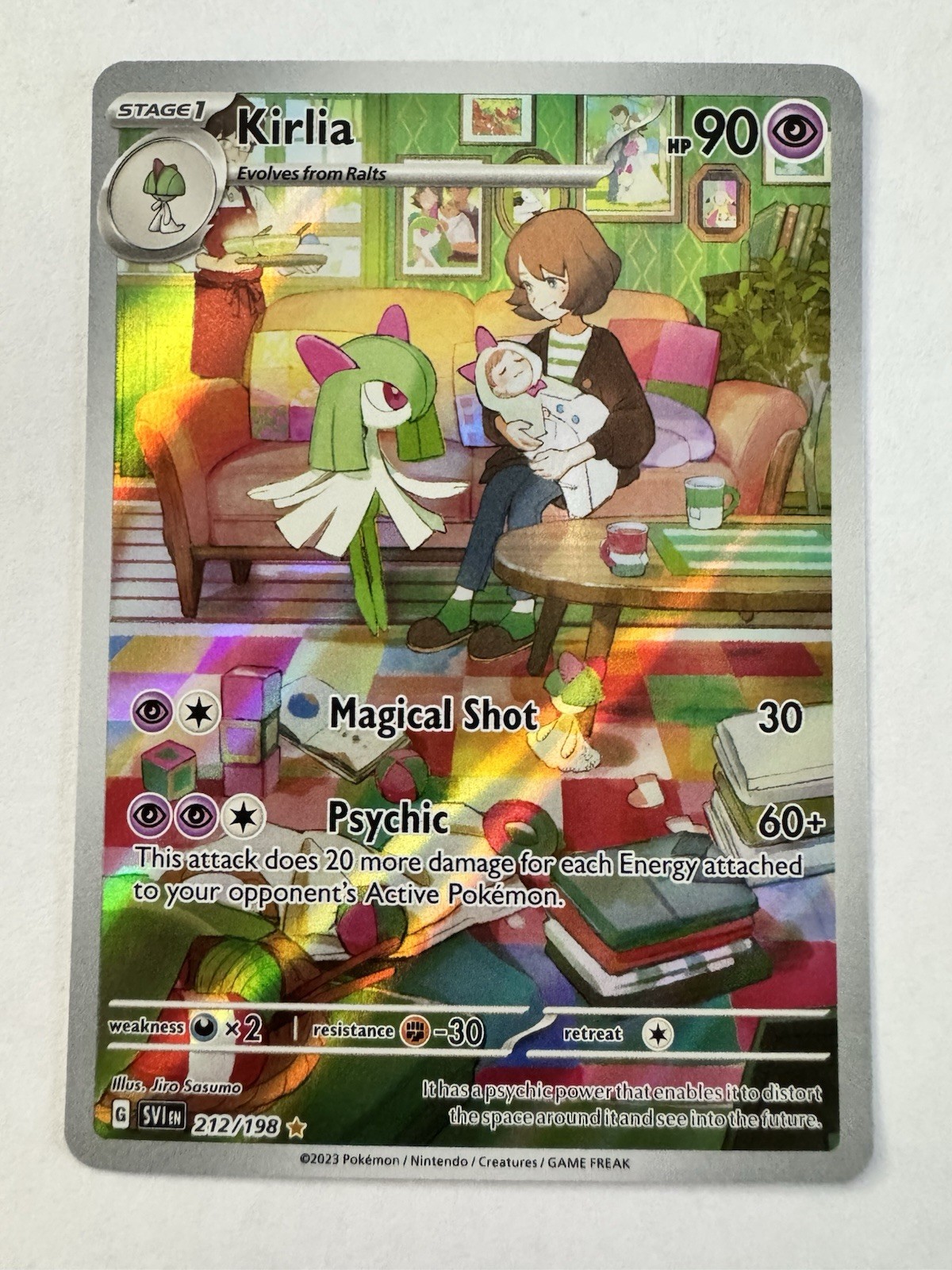 Kirlia 2023 Scarlet & Violet #212/198 Illustration Rare Price Guide ...