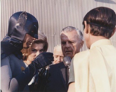 Batman Adam West Burt Ward Robin Neil Hamilton 8x10 Color Photo ...