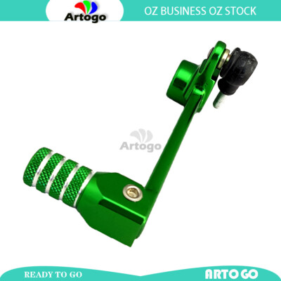 Green Forged Gear Shift Lever Fit Kawasaki Ninja ZX-12R ZX1200 2000 ...