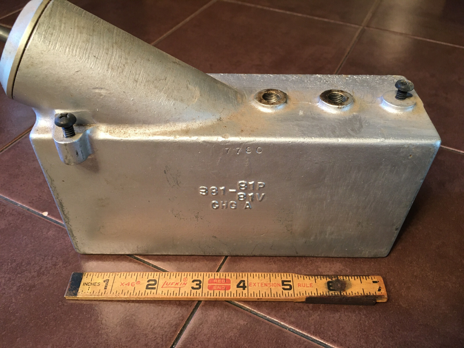 Tactair MB-1 Pitot-Static Test -Set Vacuum Pump 381-81P/ 381-81V. NOS ...