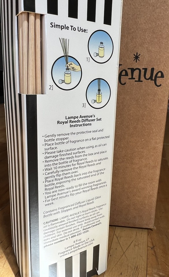 Tropical Twist Lamp Avenue Home Fragrance Reed Diffuser | eBay