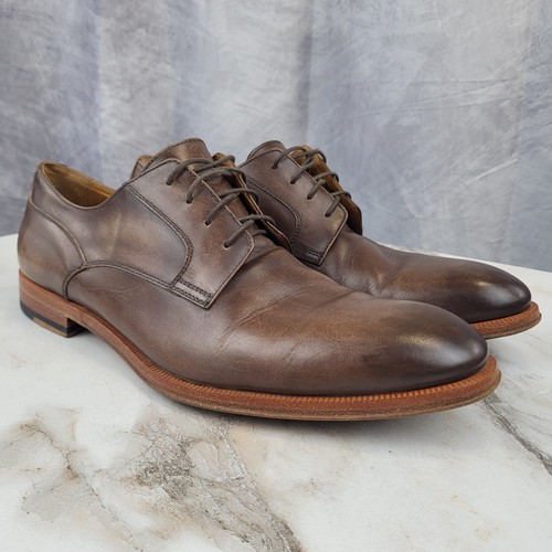 Gordon Rush ITALY Plain Toe Oxford Shoes Men's US Size 43.5 D Brown | eBay