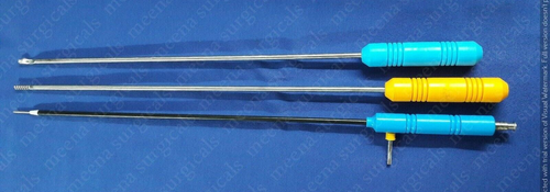 3 Pieces Laparoscopic Gynecology Aspiration Needle/Myoma Screw/Knot ...
