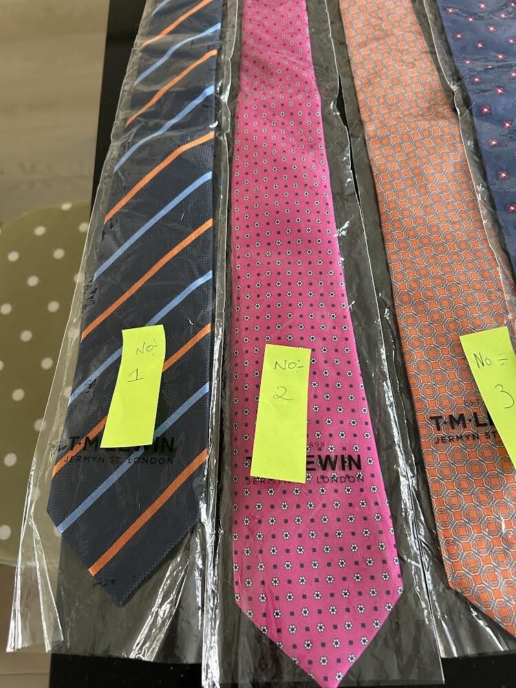 TM Lewin ties all new- £10 Each Tie | eBay