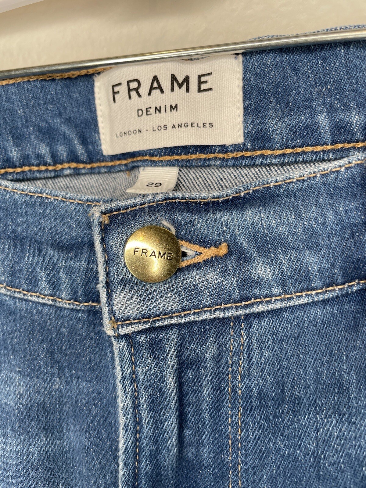 Frame Le Nouveau Straight Asymmetrical Raw Hem Jeans … - Gem