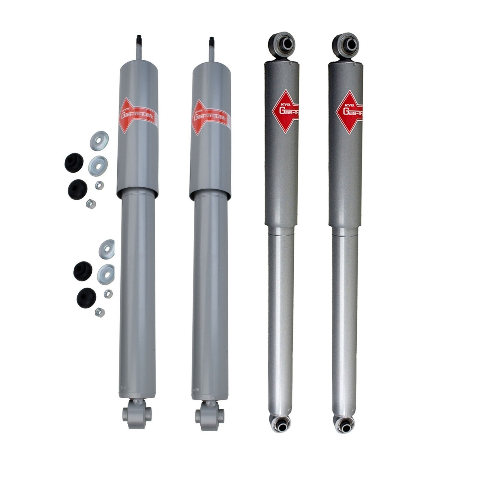 Front & Rear Shock Absorbers KYB Gas-a-Just For Dakota 97-04 Durango 98 ...