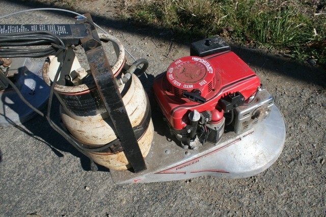 21" Pioneer Eclipse 2100 Propane Floor Buffer Honda Motor 11hp Gxv340 for sale online | eBay