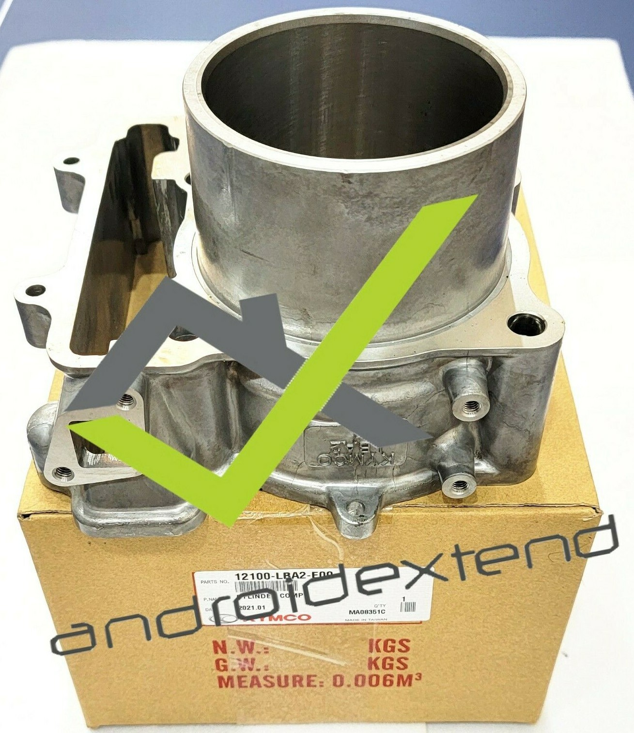 KYMCO XCITING500 (ALL) ENGINE CYLINDER 12100-LBA2-E00 | eBay