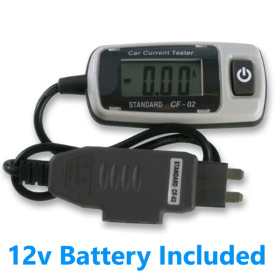 Vehicle Current Tester Circuit Meter Standard ATO ATC Blade Fuse Car ...