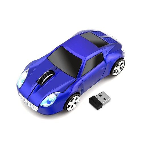 ECOiNVA Wireless Roadster Car Mouse Portable Laptop PC Computer Mouse ...