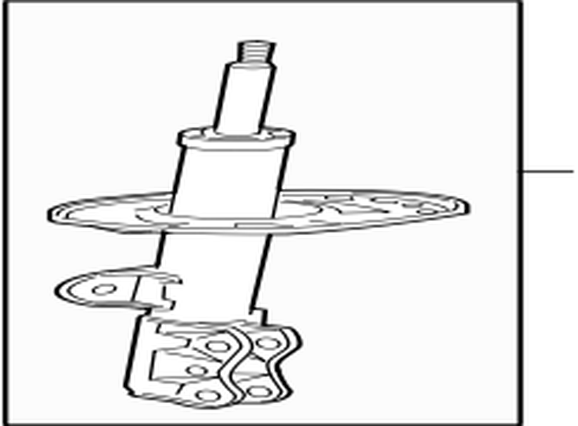 48510-80363 Toyota Absorber assy, shock, front rh 4851080363, New ...