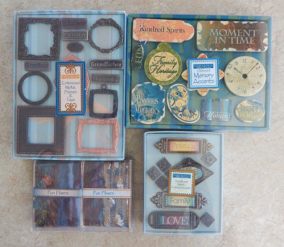 Portafolia Gifted Memories Memory Accents/Metal Embellishments/Fibers ...
