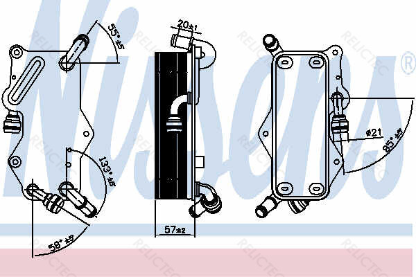 Automatic Transmission Gearbox Oil Cooler Audi:A6,A7 4G0317021AG ...