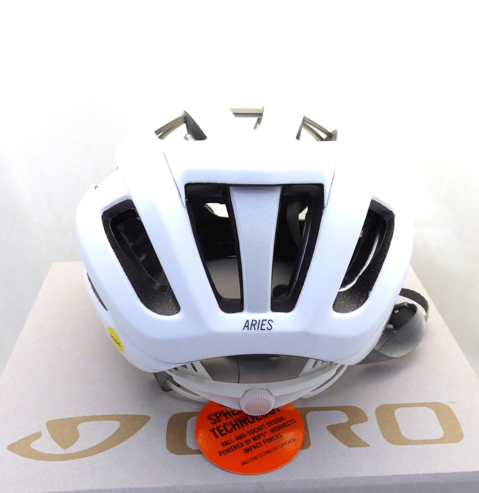 Giro Aries Spherical MIPS Helmet, Matte White, Large | eBay