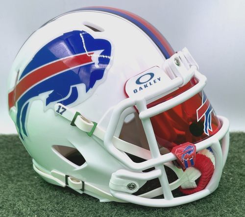 CUSTOM RIDDELL SPEED MINI FOOTBALL HELMET - BUFFALO BILLS | eBay