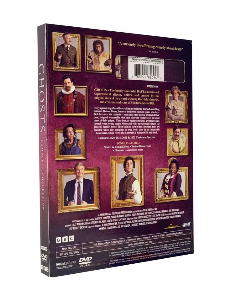 Ghosts: The Complete Series Season 1-5 (DVD, 5-Disc Box set) New | eBay