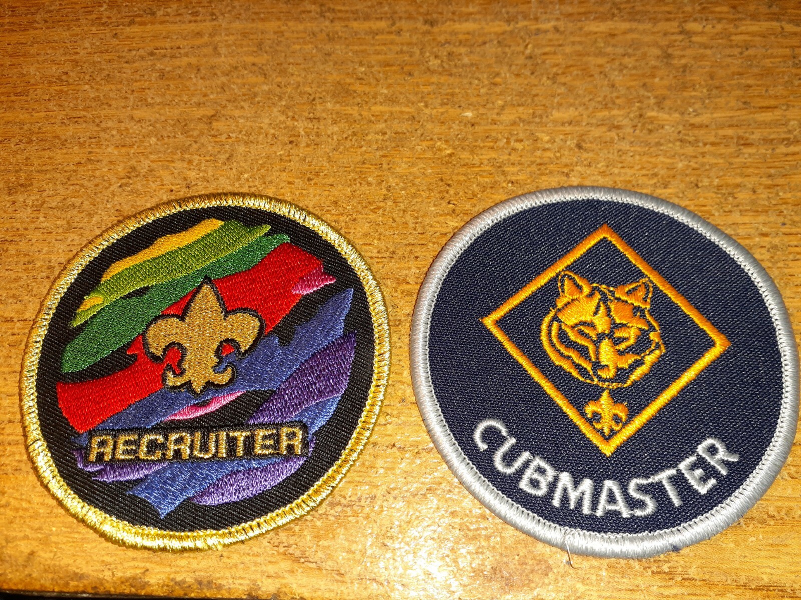 Scout Leader Patches Cub Cubmaster & Assistant Boy Recruiter | eBay
