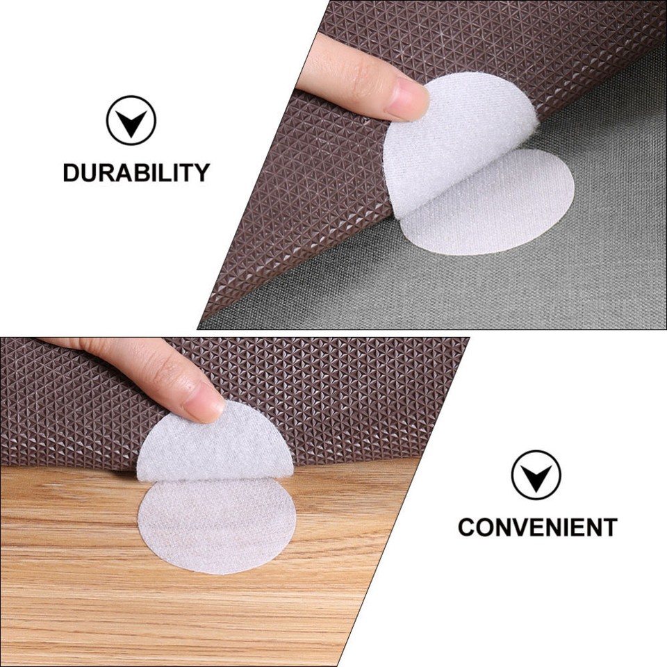 20 Pairs Fastener Carpet Stickers Rug Sofa Cushion Holder Bed Sheet ...