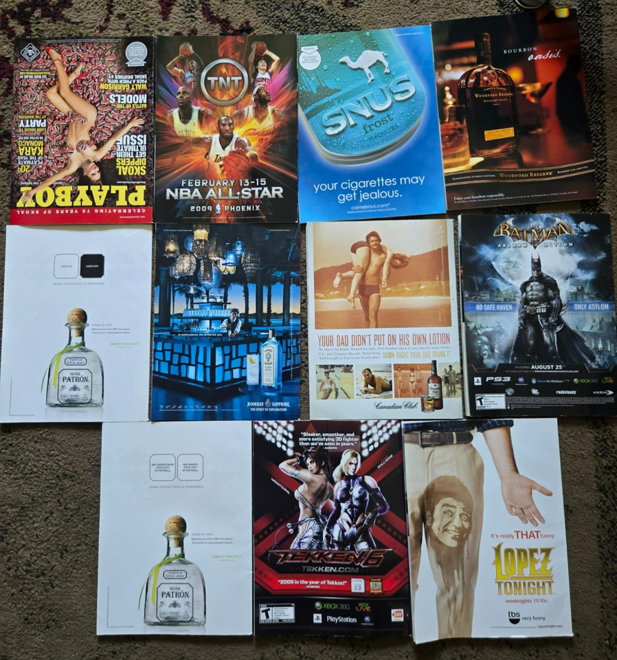 Playboy Magazines 2009 Complete Set Lot Full Year 11 Issues Centerfolds ...