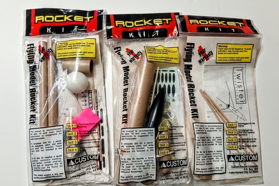 Vintage Model Rocket Kits Lot | eBay