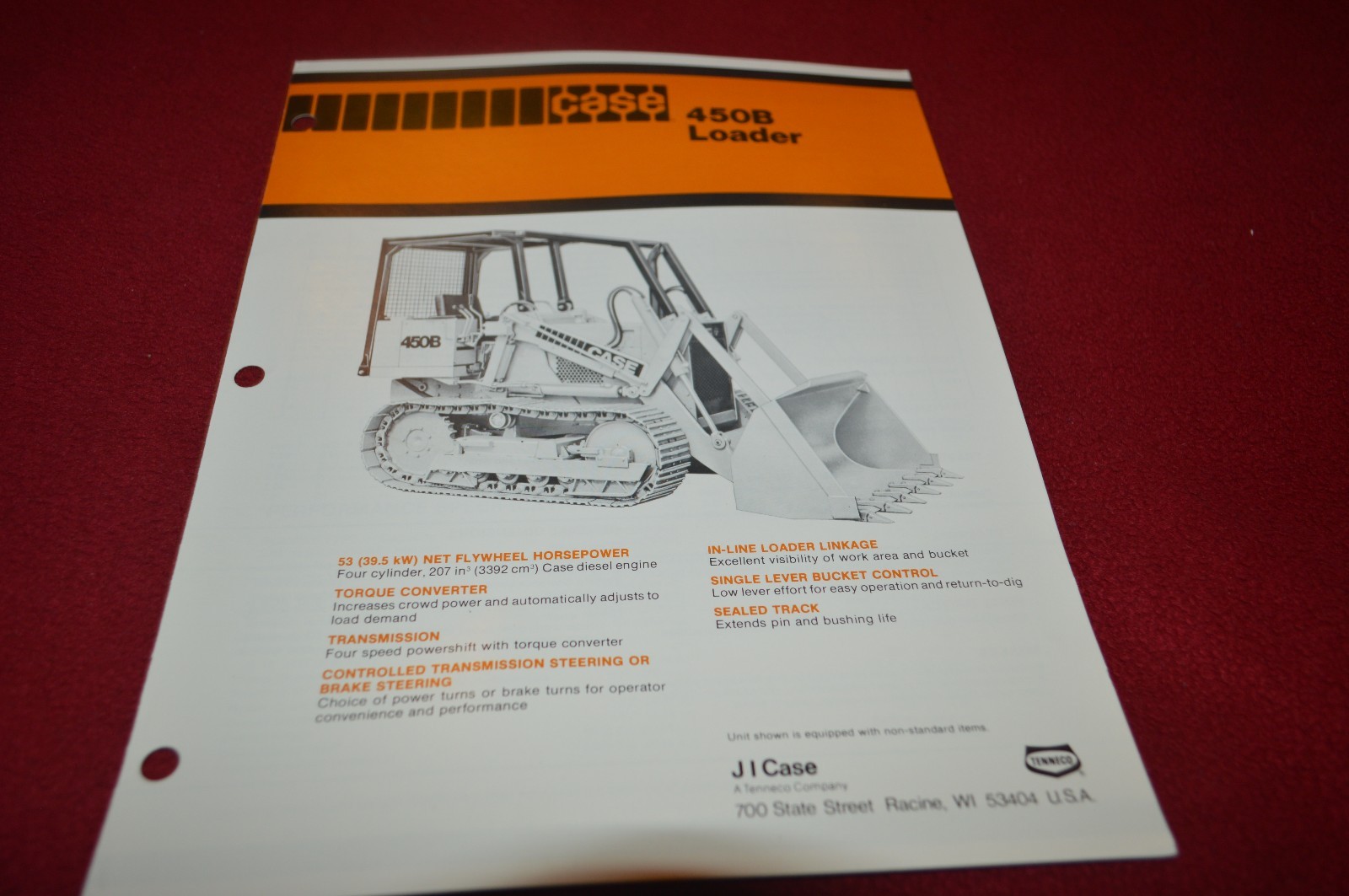 Case W18 Loader Dealers Brochure YABE11 | eBay