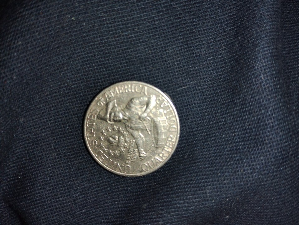 1776-1976 Bicentennial Quarter no mint mark letter error AM Touching | eBay