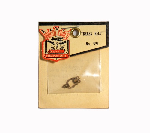 Aristo Craft HO Scale Brass Bell, #99, Beautiful Detail Parts, Very ...