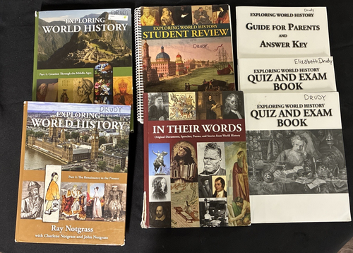 Notgrass Exploring World History - Part 1, Part 2, In Their Words ...