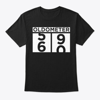 Oldometer For 60 Years Old T-Shirt Made in the USA Size S to 5XL | eBay