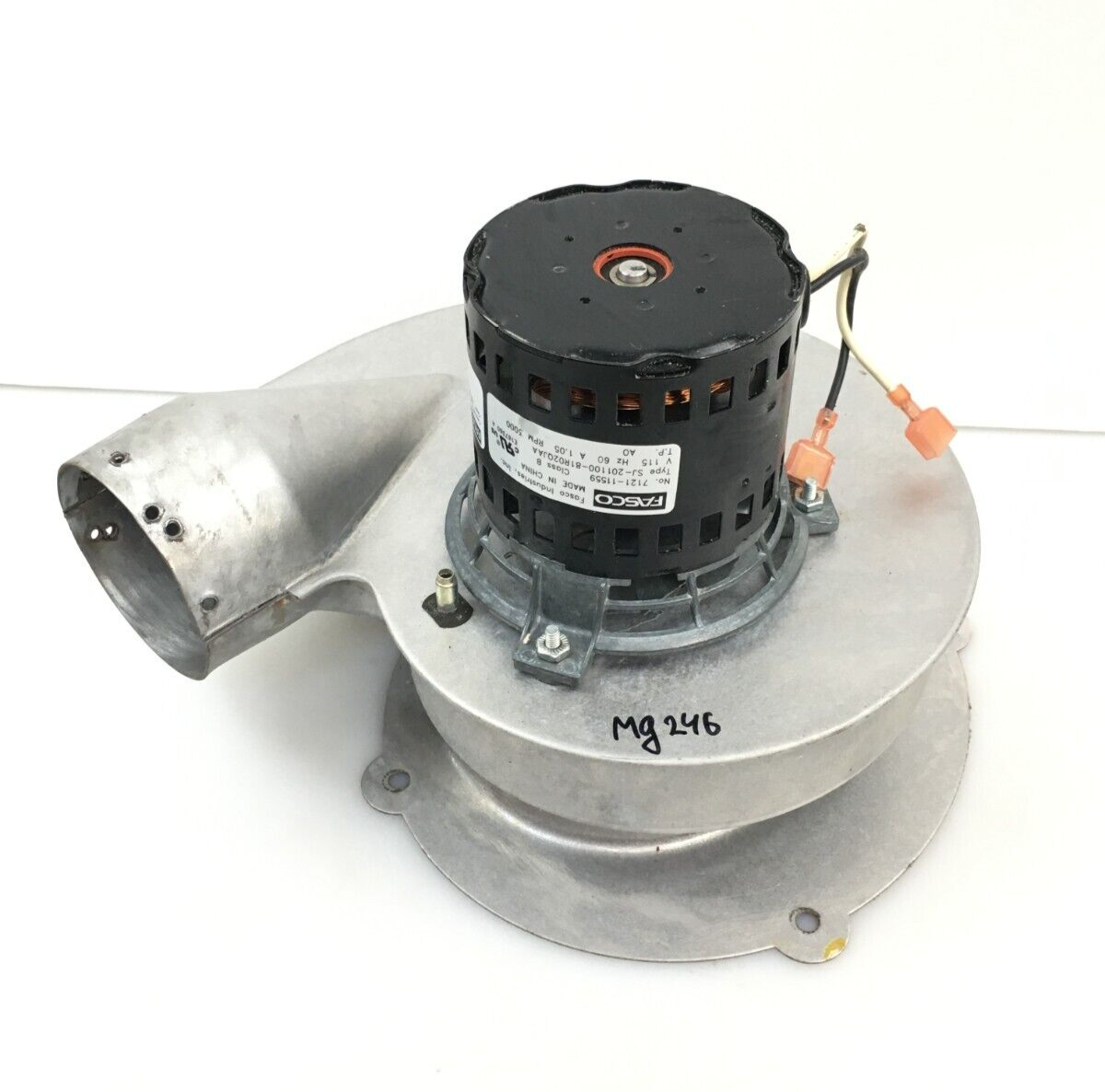 FASCO 7121-11559 Draft Inducer Blower Motor 70-101087-01 7021-11559 ...