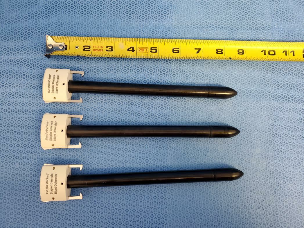 Lot of 3 Intuitive Surgical 420376-01 Da Vinci EndoWrist Stapler Blunt ...