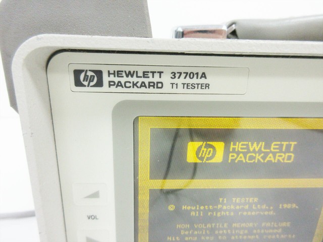 HP 37701A Test Set T1 Tester OPT 001 for sale online | eBay