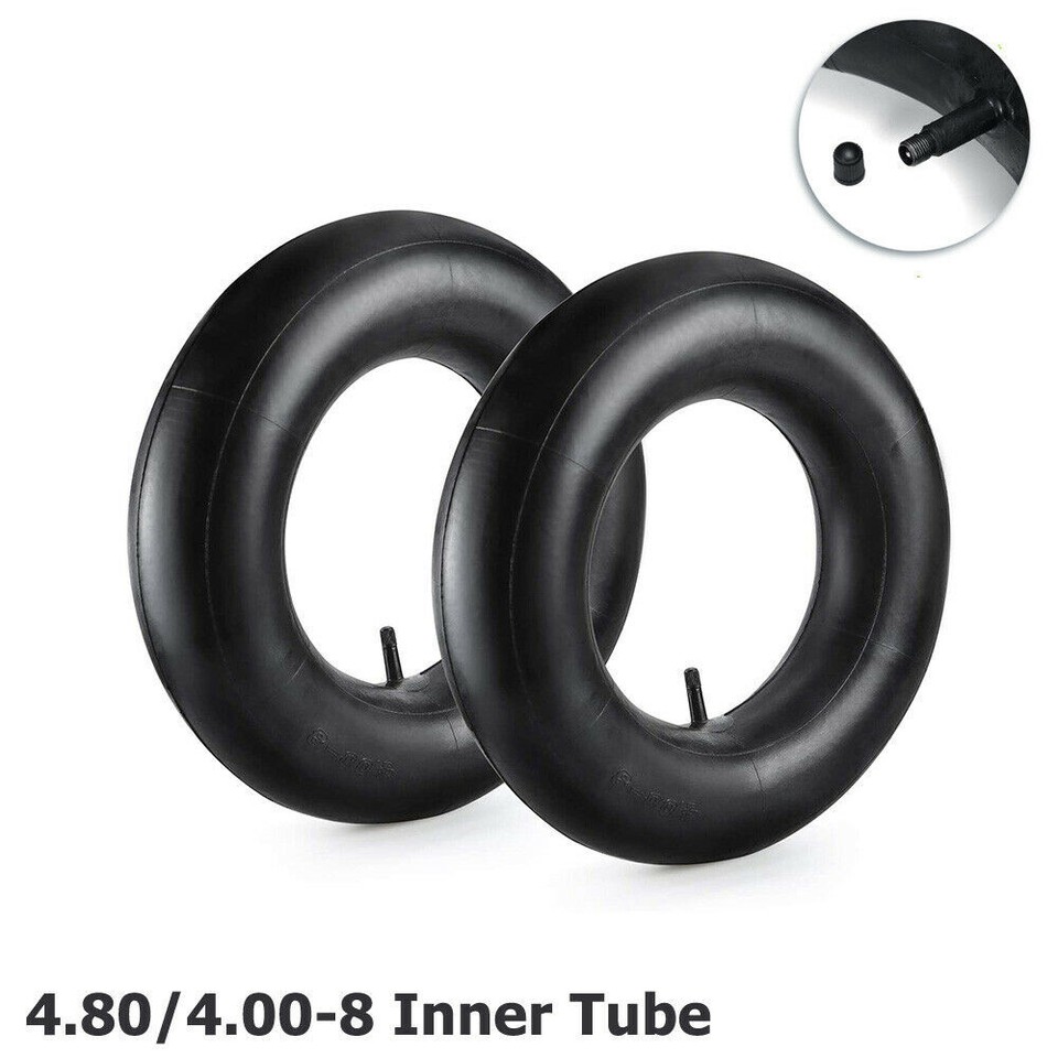 2Pcs Heavy Duty Inner Tube 480/400-8 4.80/4.00-8 4.00-8.10x8 TR13 ...
