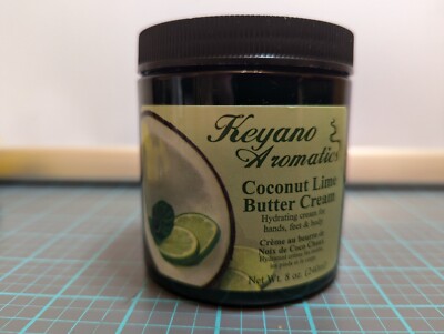 Keyano Aromatics Coconut Lime Butter Cream Hydrating For Hands Feet ...