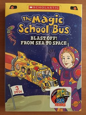 The Magic School Bus: Blast Off From Sea To Space (DVD, 2012, 3-Disc ...