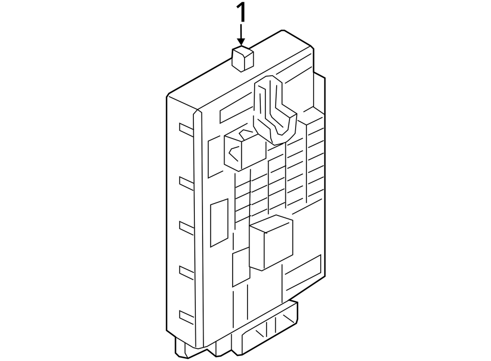 Mini Cooper Interior Fuse Box JBE Junction Box SPEG NEW 61359813622 ...