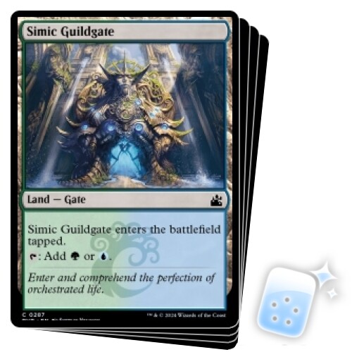 SIMIC GUILDGATE X4 Ravnica Remastered Magic MTG MINT CARD | eBay