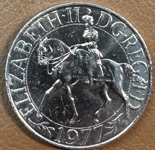 1977 QUEEN ELIZABETH II SILVER JUBILEE COMMEMORATIVE COIN | eBay