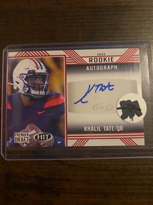 A76,653 - 2020 SAGE HIT Autographs Red #A86 Khalil Tate | eBay