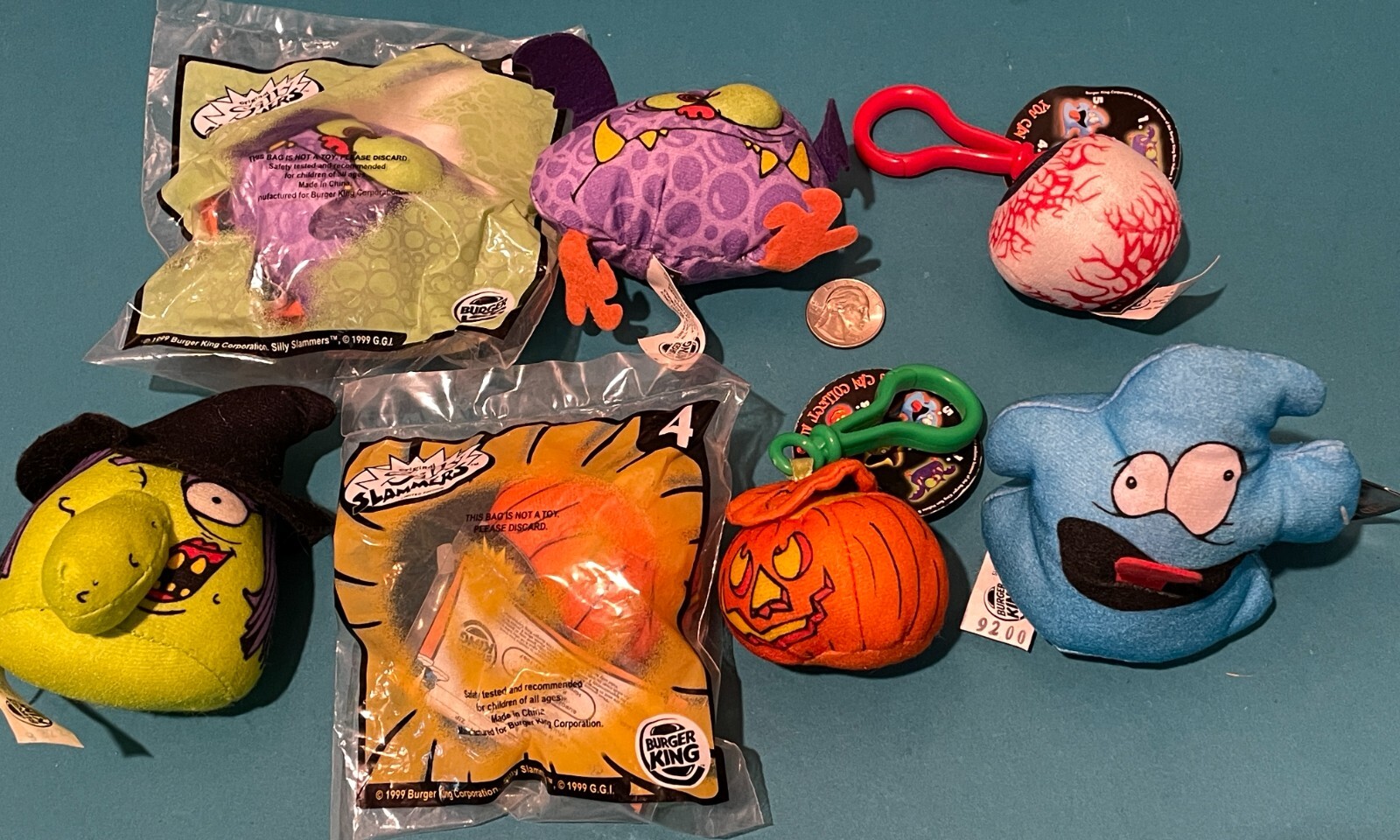 Silly Slammers 1999 Burger King Kids Meal Toys - USED & NEW | eBay