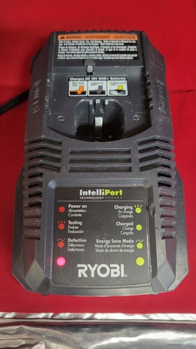 Ryobi 18 Volt P118 Intelliport Dual Technology Battery Charger Li-ion/NiCD | eBay